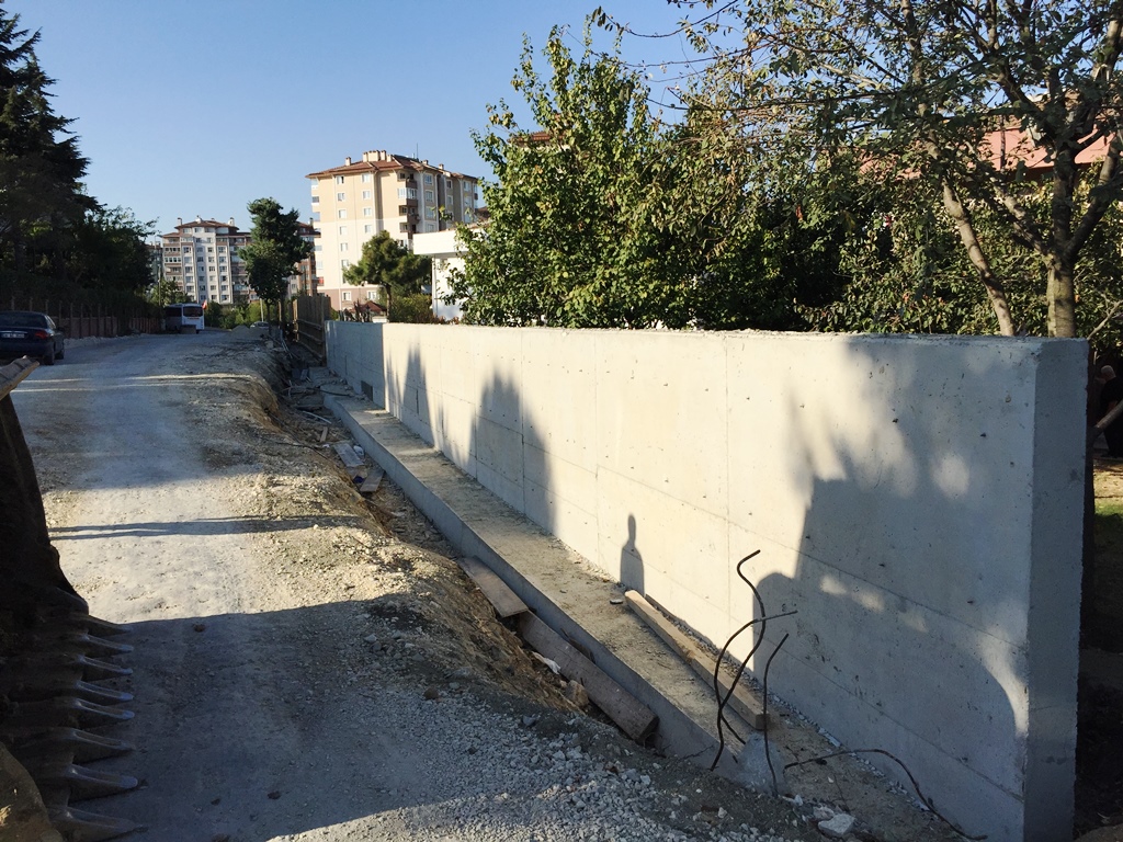 Proje / İSTİNAT DUVARI YAPIM İŞLERİ